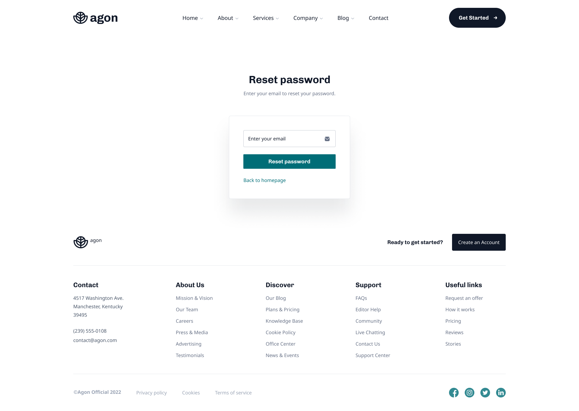 Agon - Multipurpose Agency Figma Template by alithemes | ThemeForest